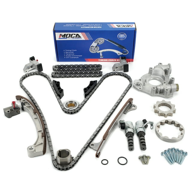 MOCA AUTOPARTS Timing Chain Kit with Oil Pump VVT Solenoids Fit for ...
