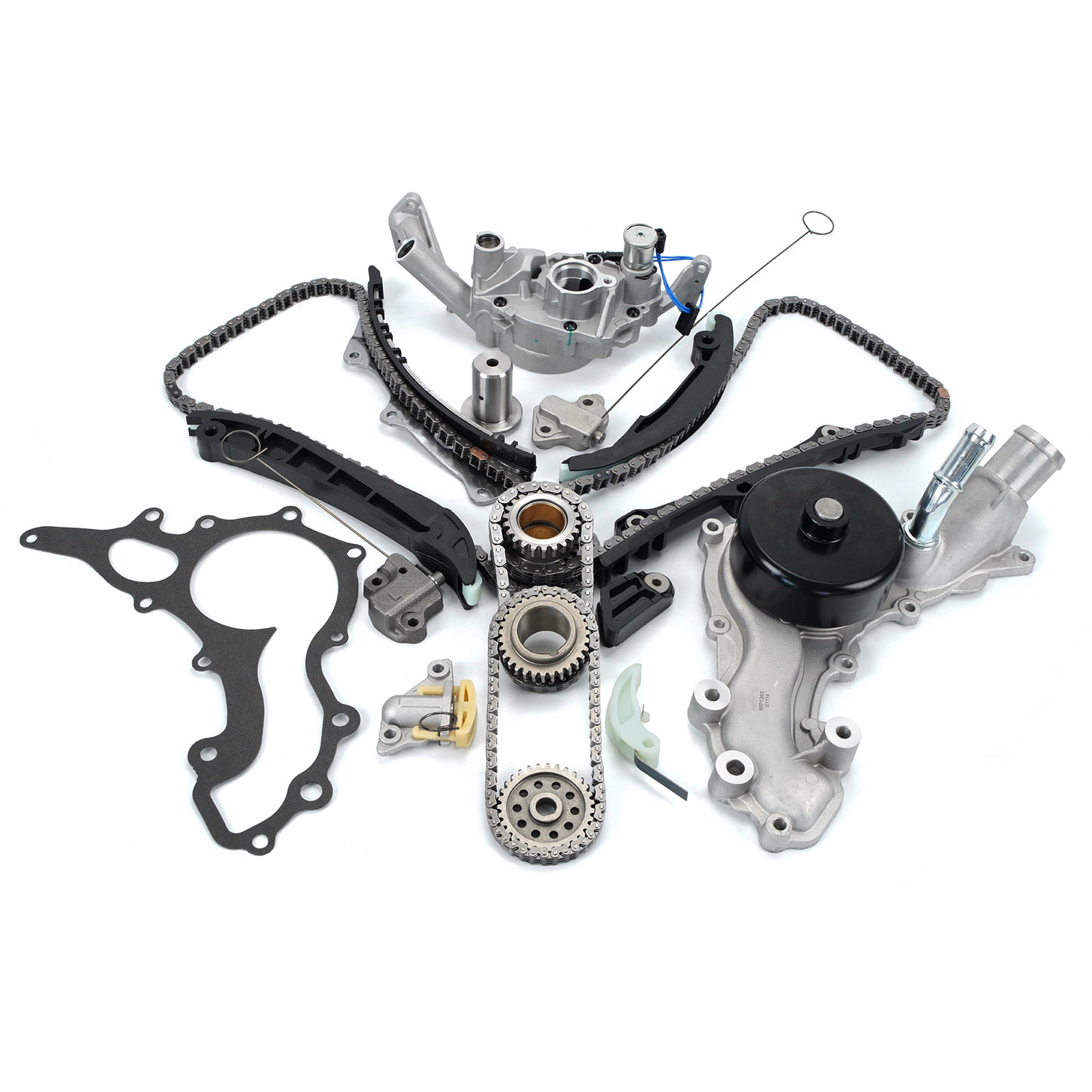 MOCA AUTOPARTS Timing Chain Kit with Oil Pump Water Pump Fit for 2011 ...