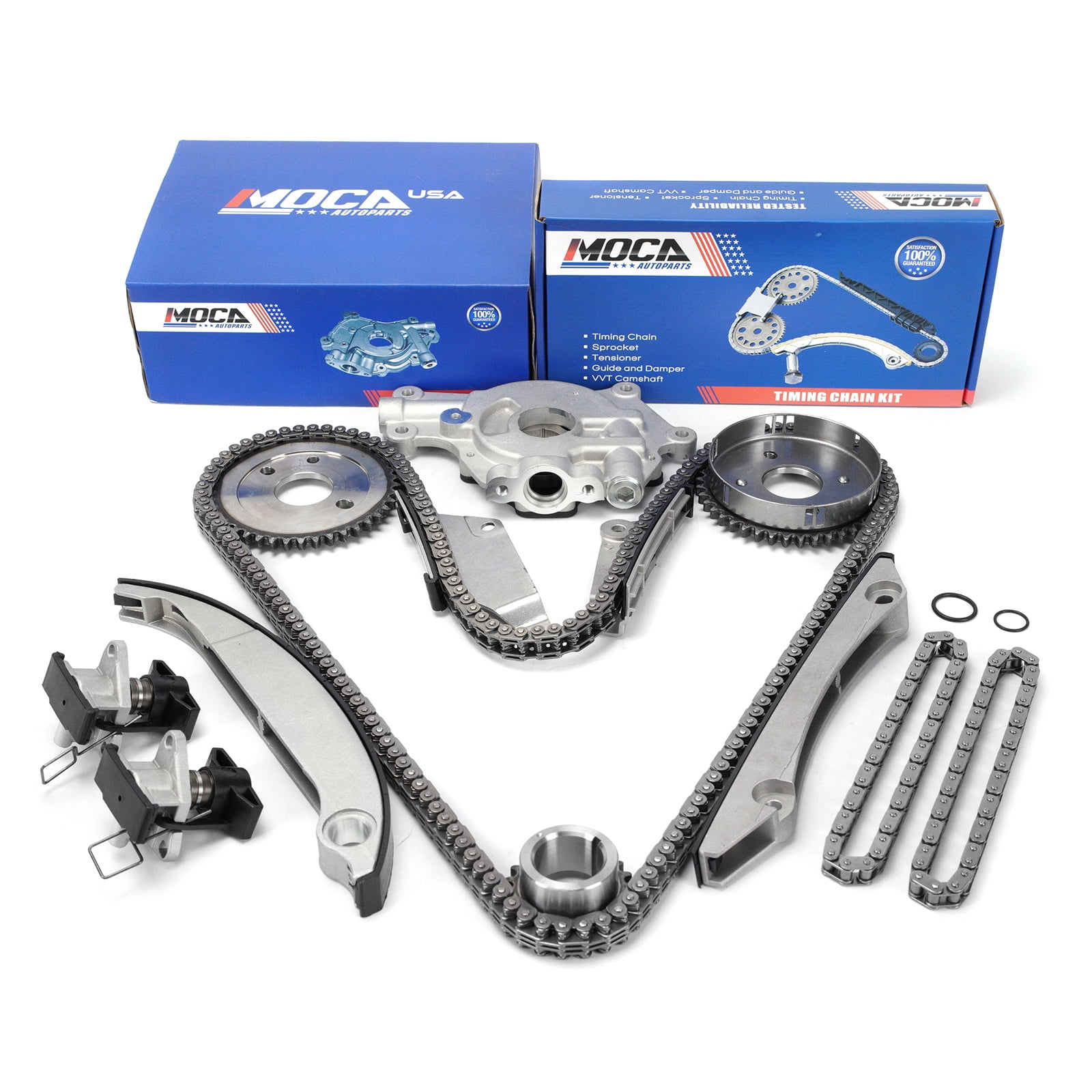 MOCA AUTOPARTS Timing Chain Kit SBEC Cam Gear with Oil Pump Fit for 98 ...