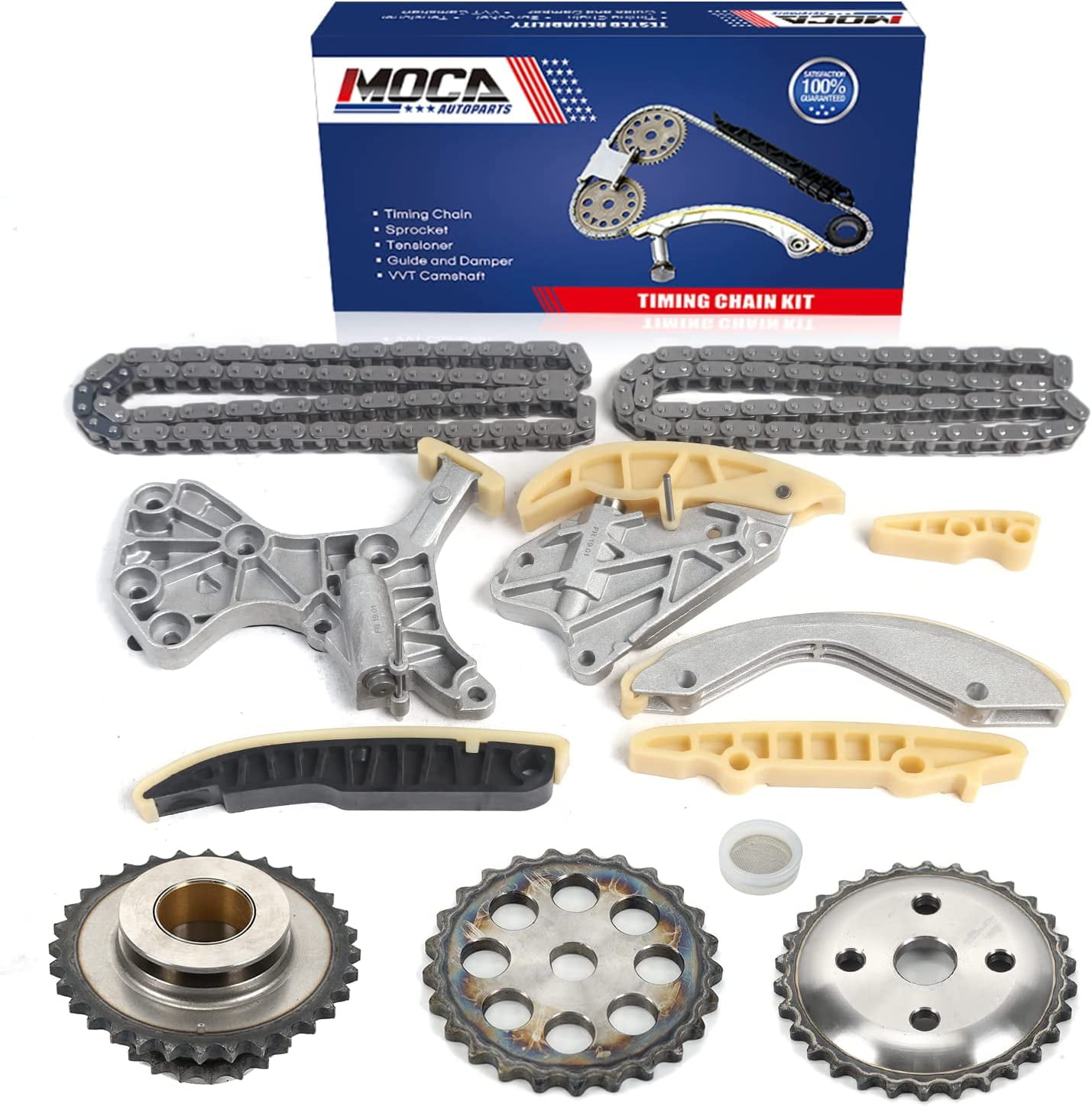 MOCA AUTOPARTS Timing Chain Kit fit for 2005-2007 Volkswagen Jetta ...