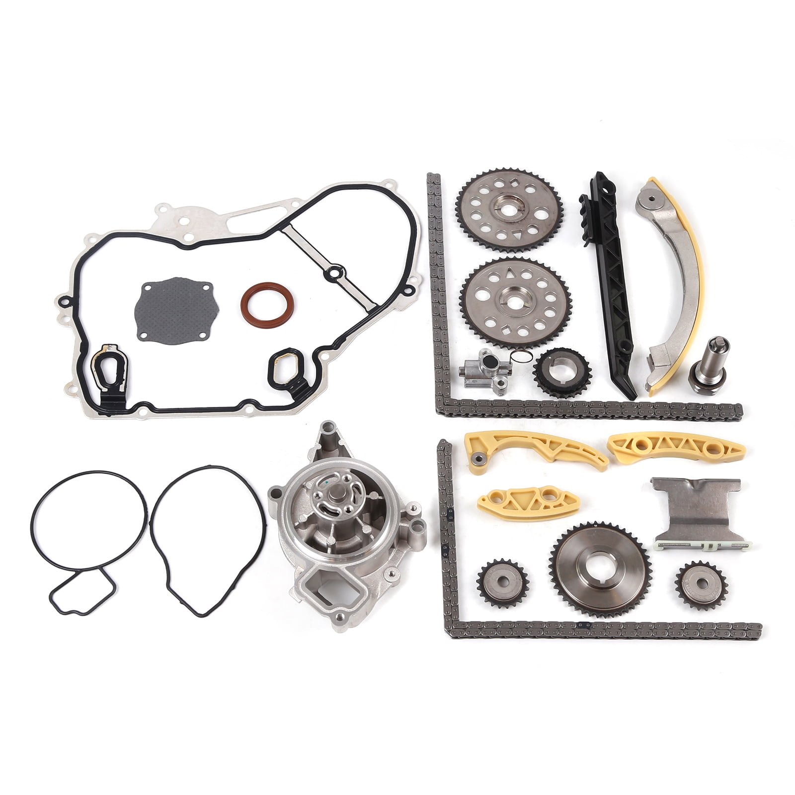 MOCA AUTOPARTS Timing Chain Kit with Cover Gasket Balance Shaft Water ...