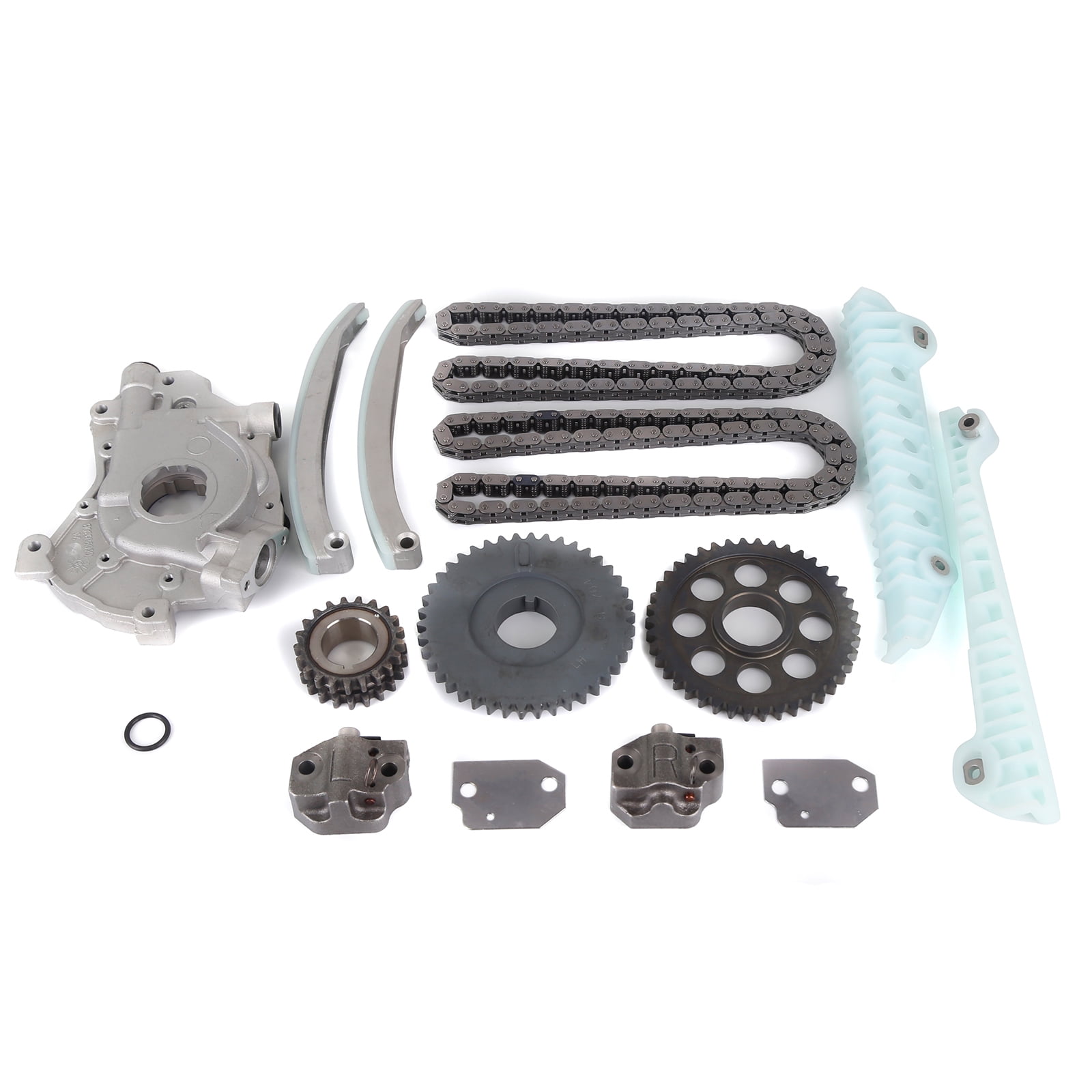 MOCA AUTOPARTS Timing Chain Kit with Oil Pump Fit for 1997-2000 Ford ...