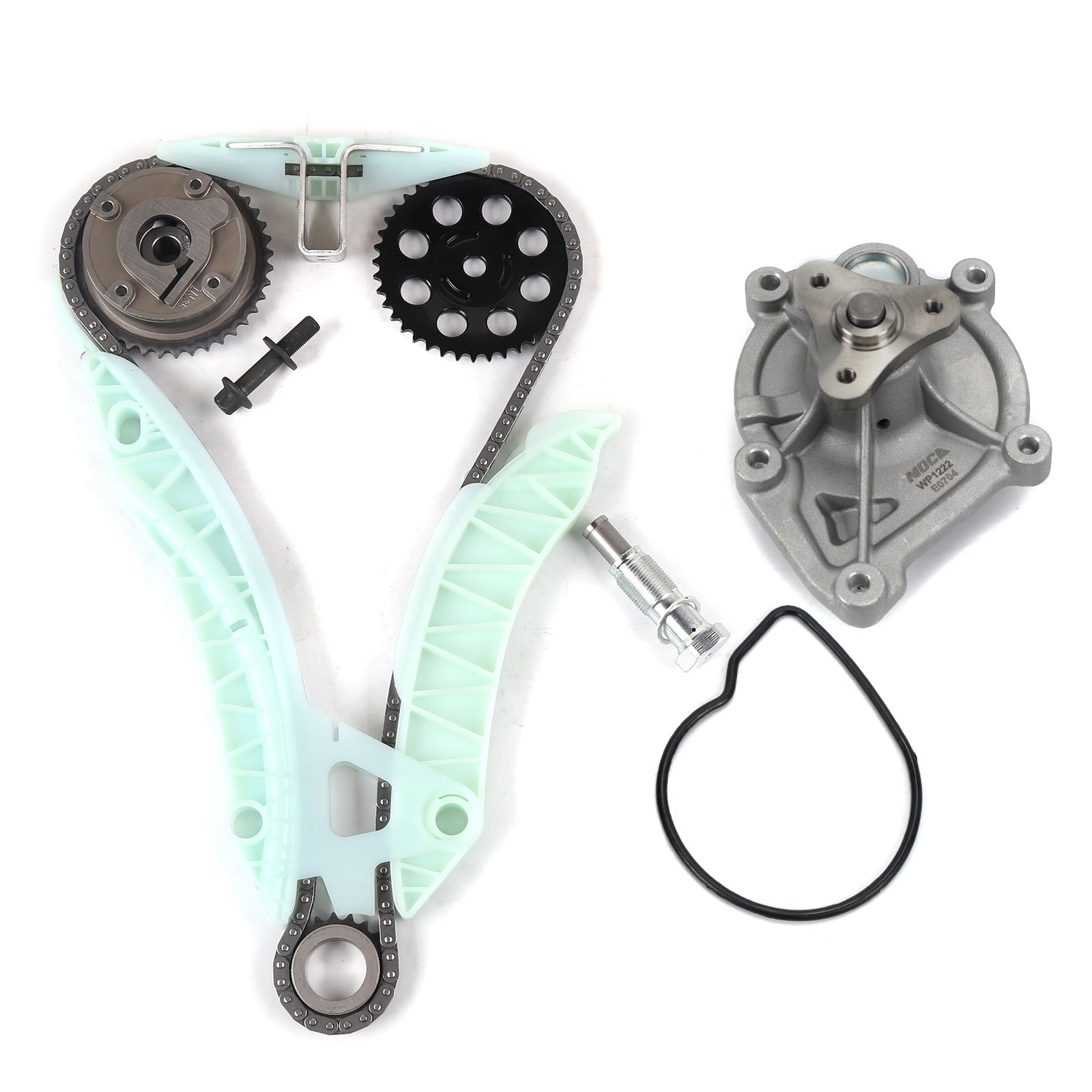 MOCA AUTOPARTS Timing Chain Kit with Water Pump Fit for 2007-2012 Mini ...
