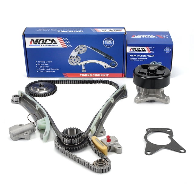 MOCA AUTOPARTS Timing Chain Kit with Water Pump Fit for 2013-2018 ...