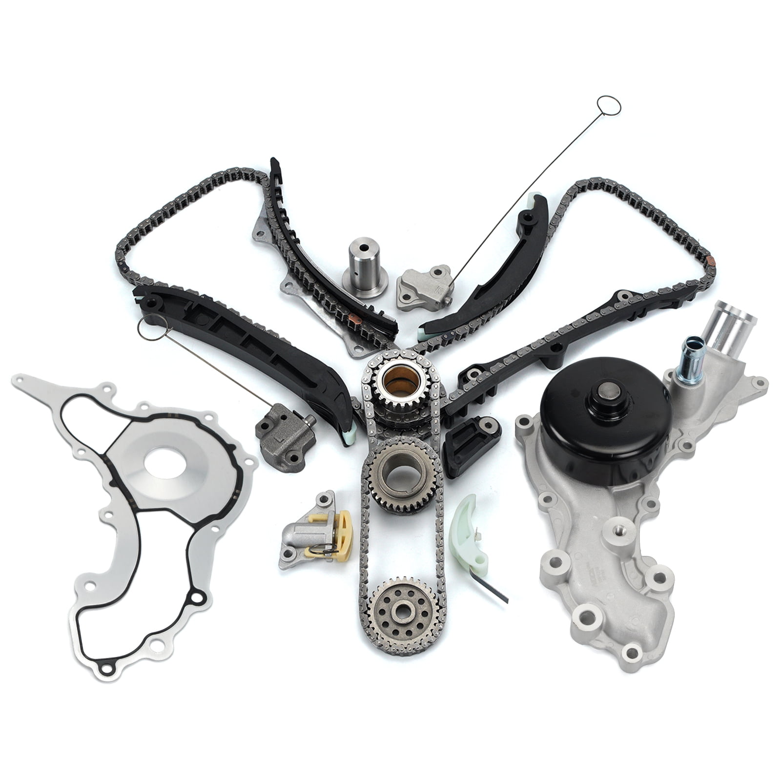 MOCA AUTOPARTS Timing Chain Kit with Water Pump Fit for 2015-2017 ...