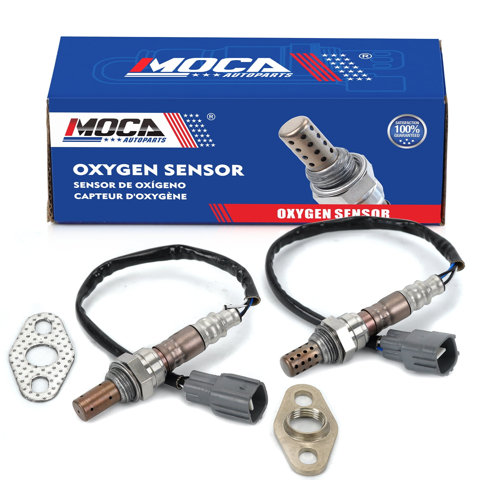 MOCA AUTOPARTS Upstream & Downstream O2 Sensor Oxygen Sensor Fit for ... MOCA AUTOPARTS Upstream & Downstream O2 Sensor Oxygen Sensor Fit for ...