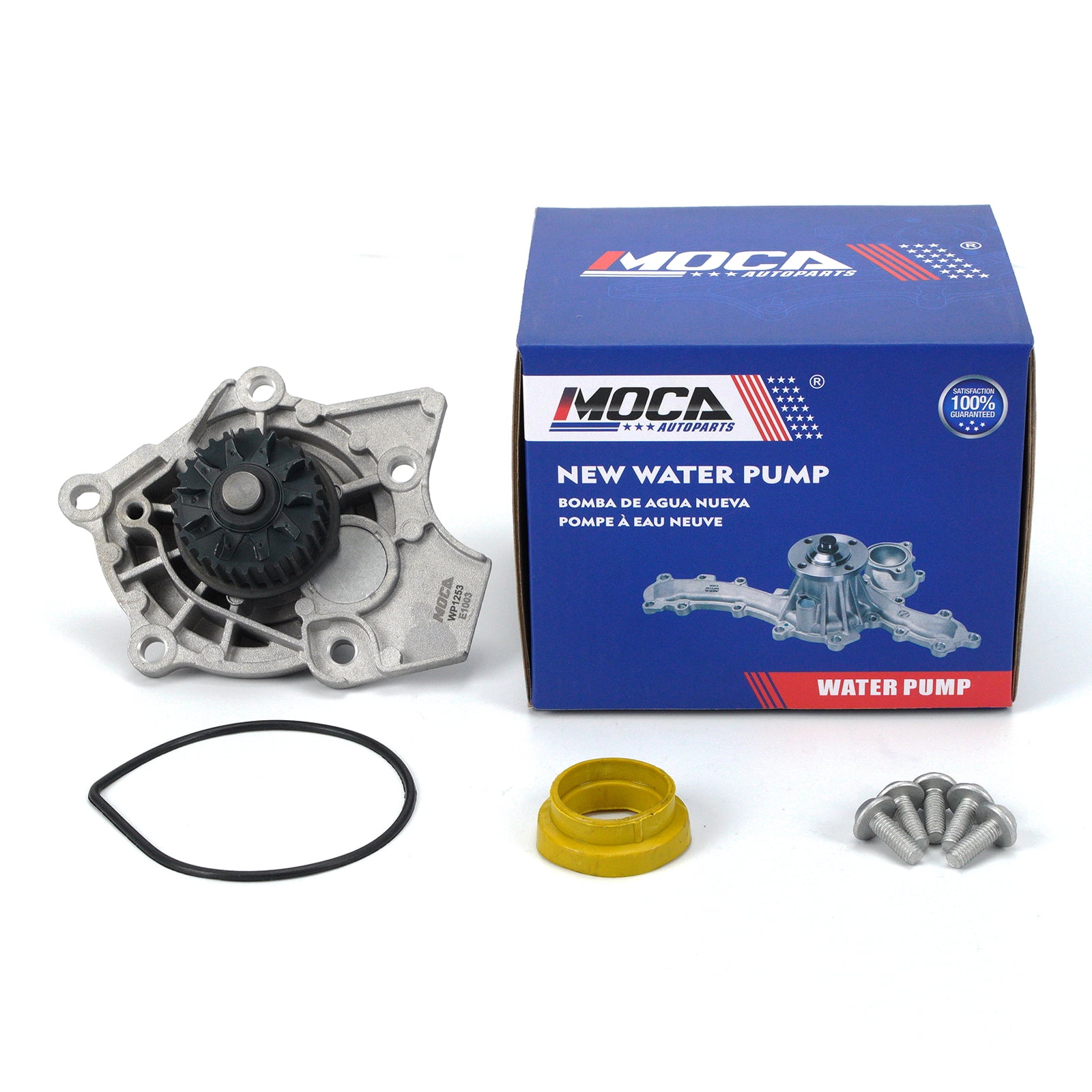 MOCA AUTOPARTS Water Pump Fit for 2008-2013 Audi A3 2.0L & 2010-2015 ...