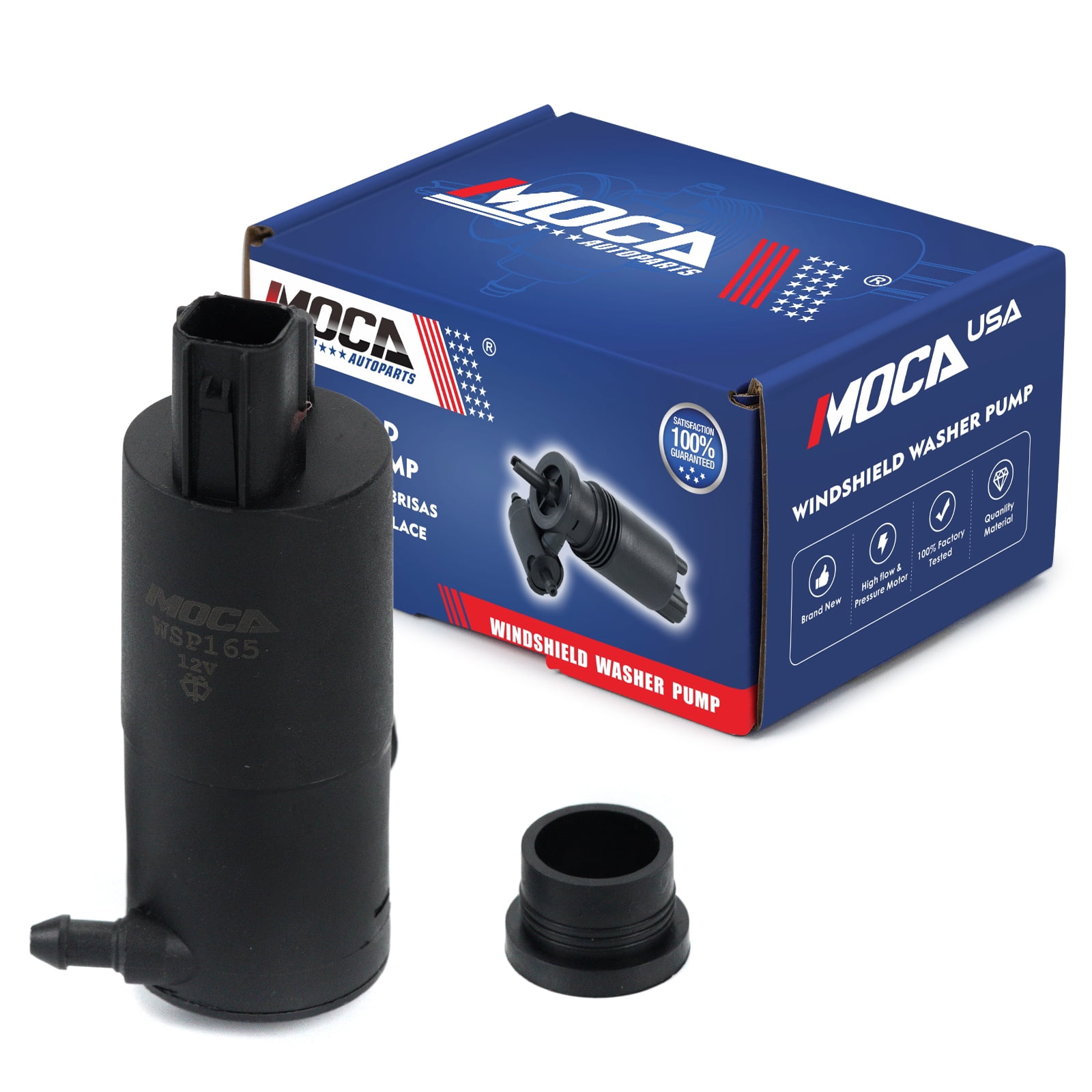MOCA AUTOPARTS Windshield Washer Pump Fit for 1999-2004 Chrysler 300M ...