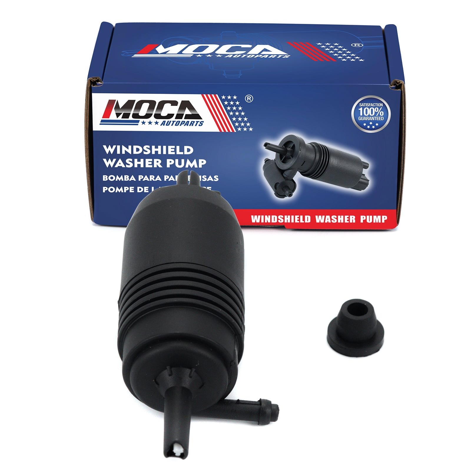 MOCA AUTOPARTS Windshield Washer Pump for Acura, Cadillac, Chevrolet ...