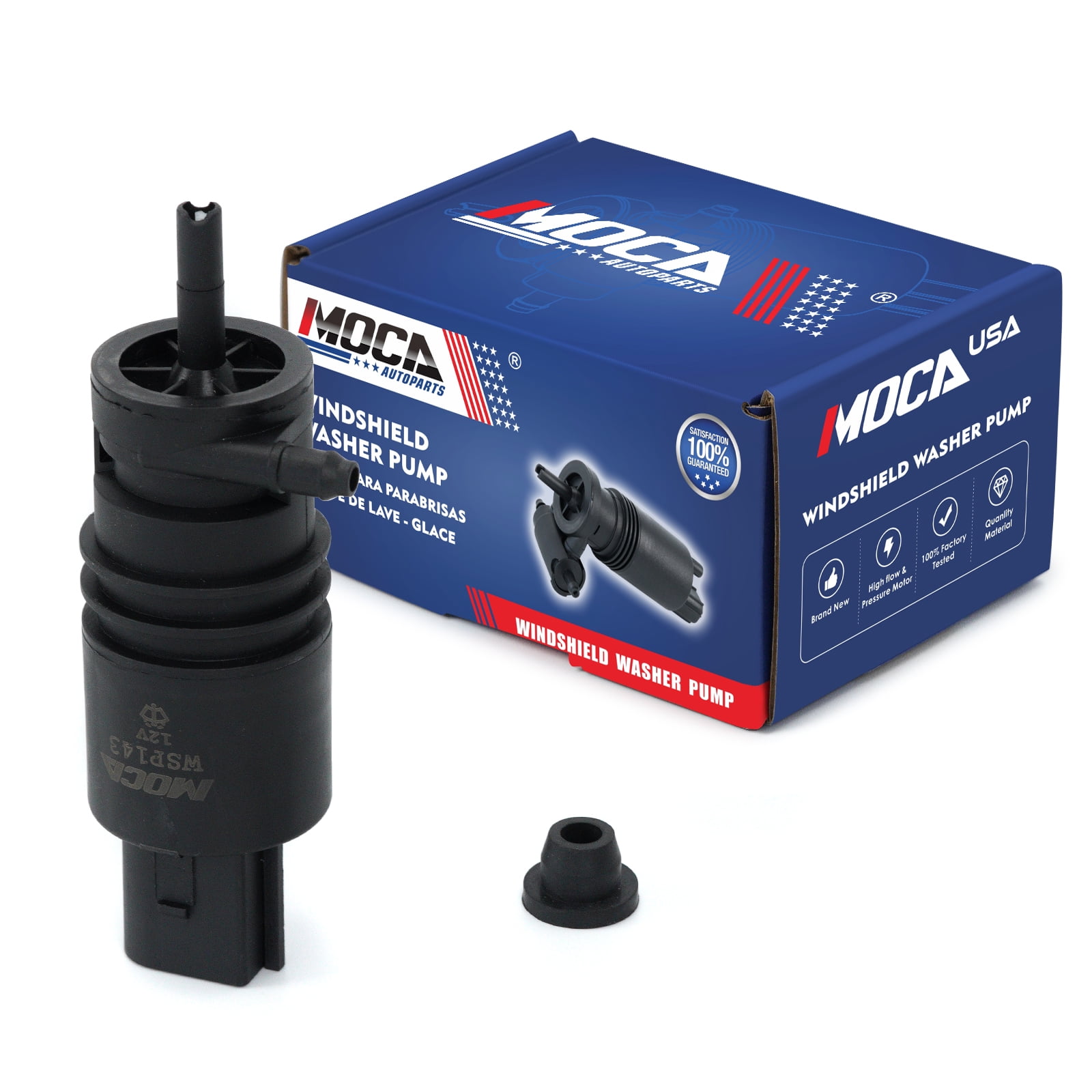 MOCA AUTOPARTS Windshield Washer Pump Fit for BMW 128i 135i 230i 320i ...