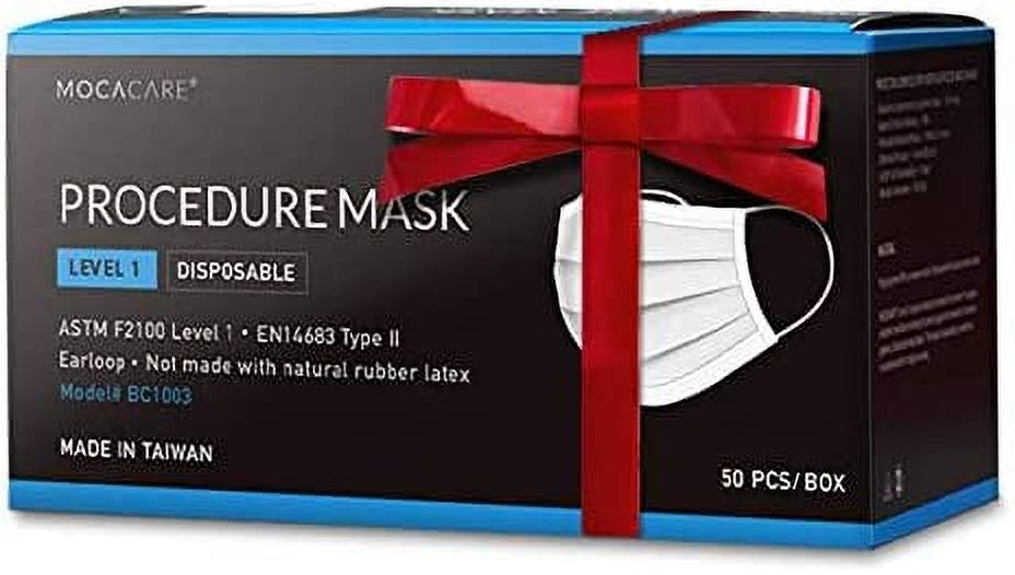 MOCACARE Level 1 Mask - ASTM Level 1, made in Taiwan, 50PC/Box ...