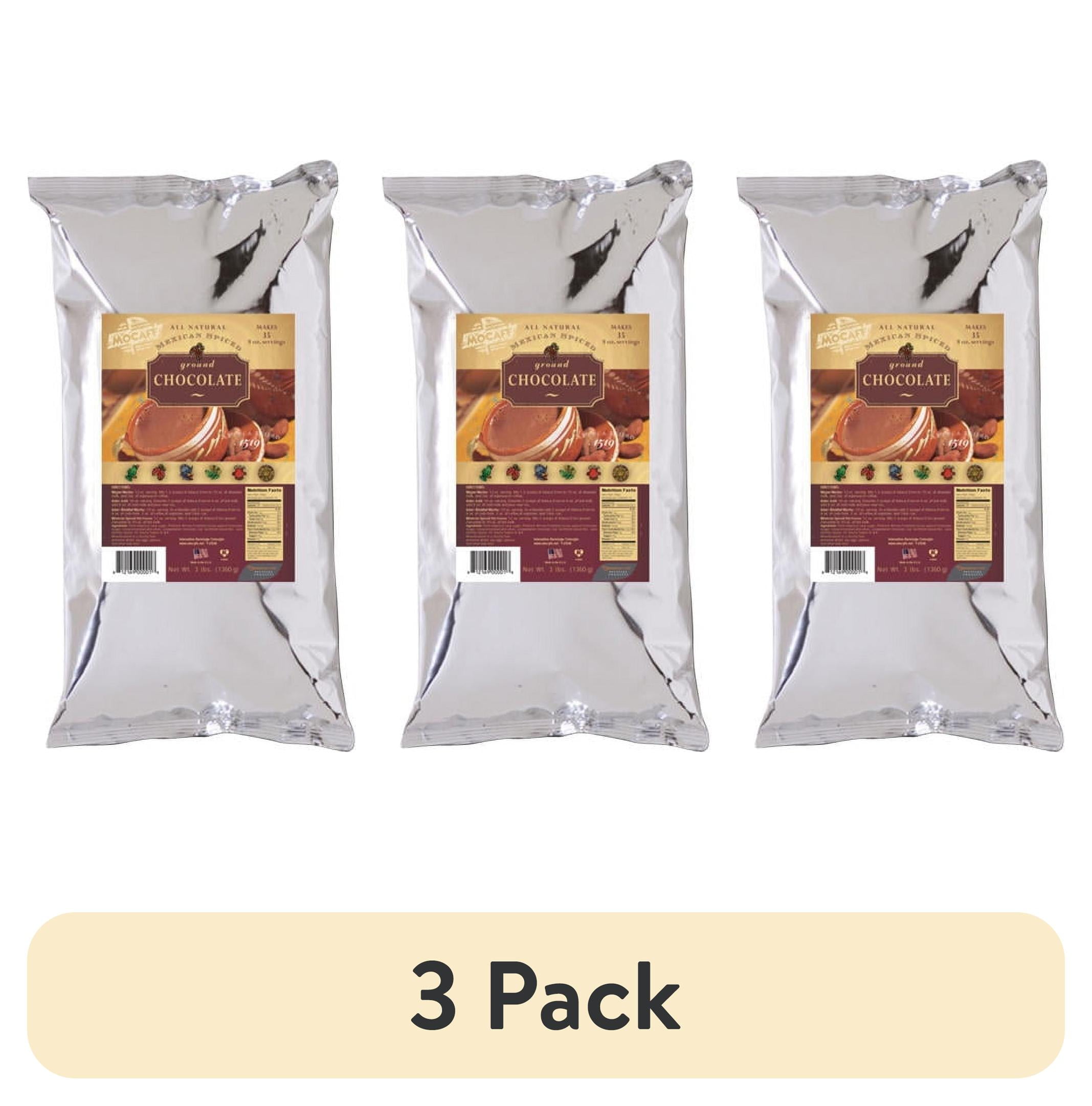 (3 pack) Mocafe Azteca D'oro 1519 Mexican Spiced Ground Chocolate, 3 ...