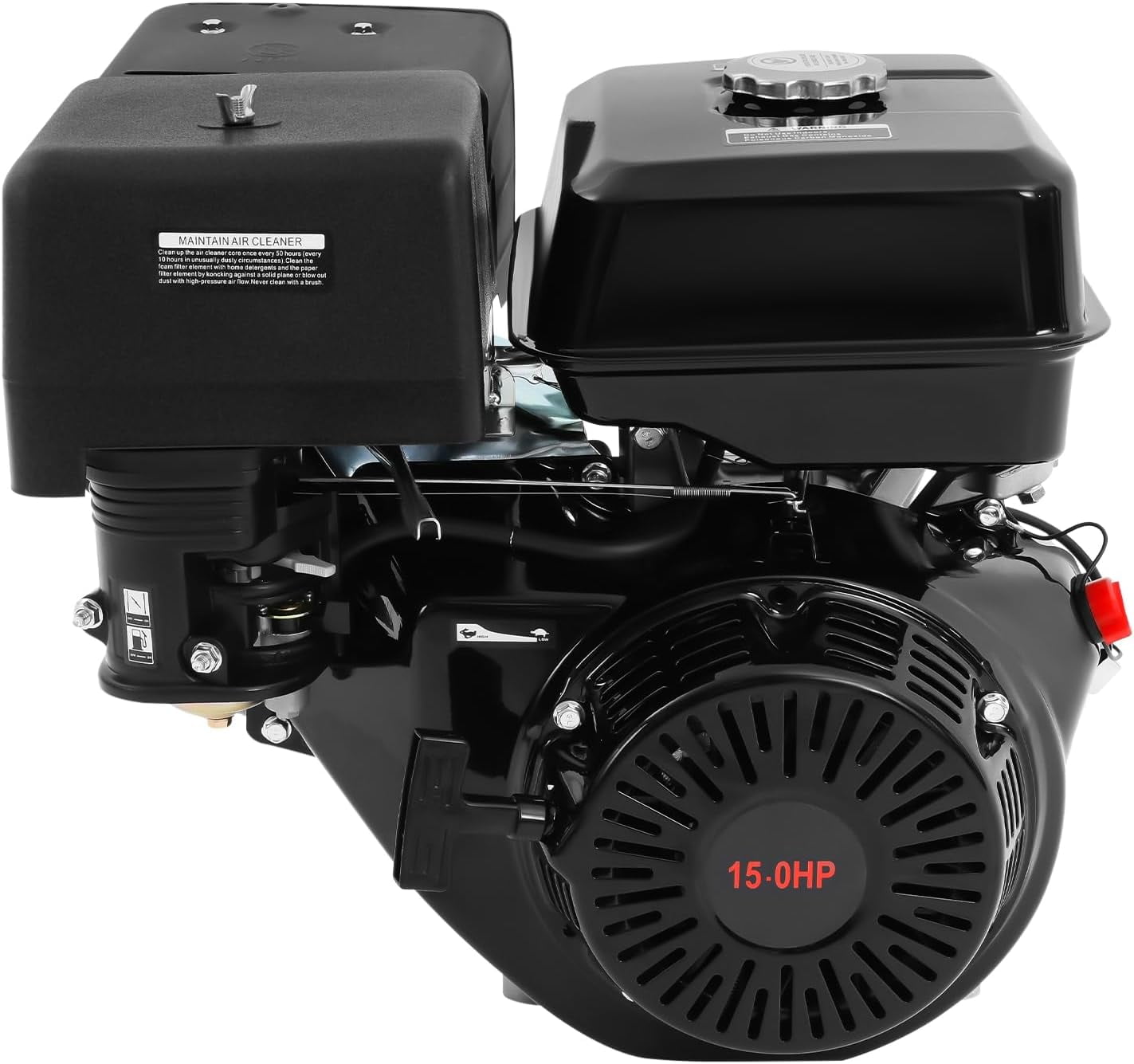 MOCHAG 420CC 4 Stroke Gas Engine Motor, 15HP OHV Single Cylinder Air ...