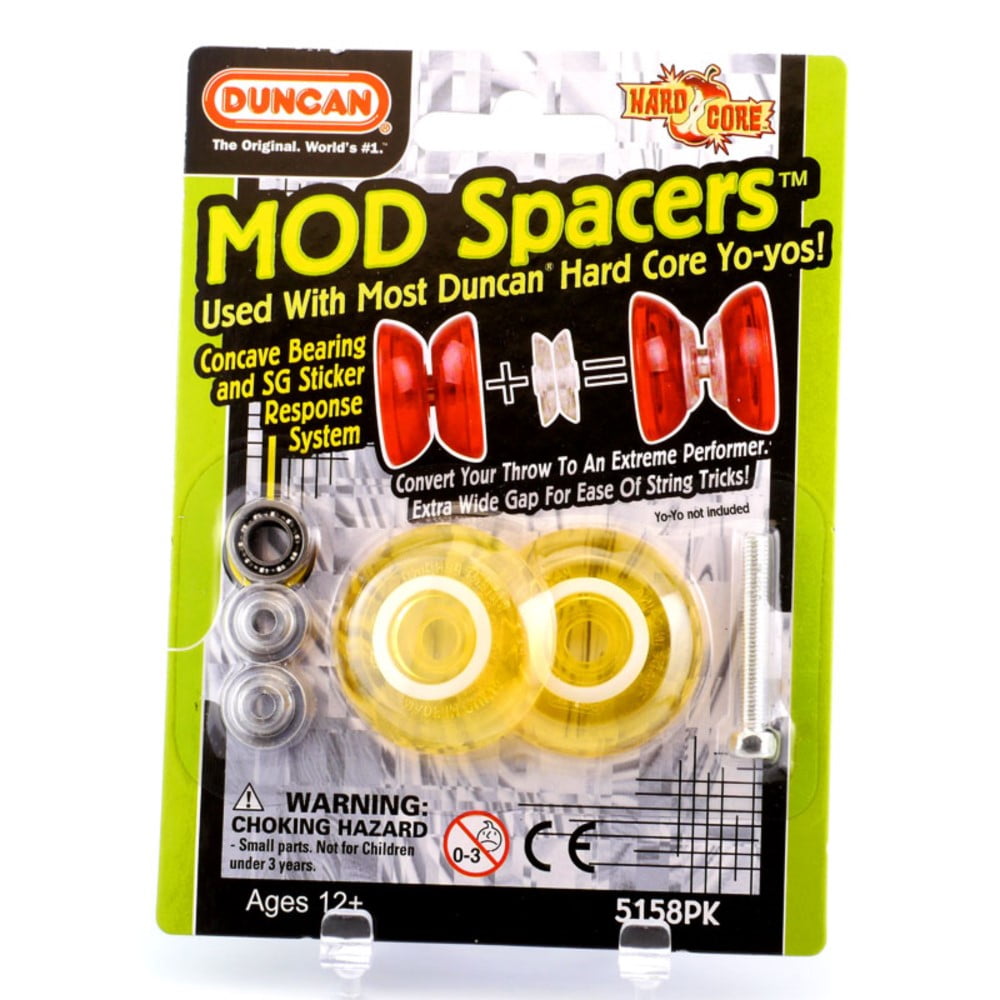 MOD Spacers for Duncan Yo-Yo's with Large C Bearing, SG Sticker ...