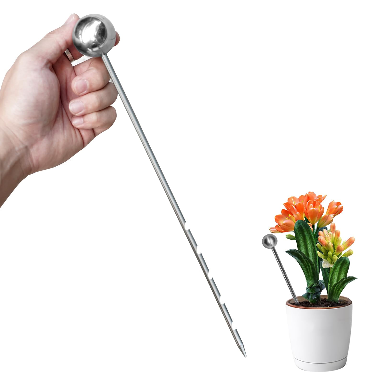 MODANU 1 Pack 14'' Stainless Steel Soil Sampler Probe Monitor Soil ...