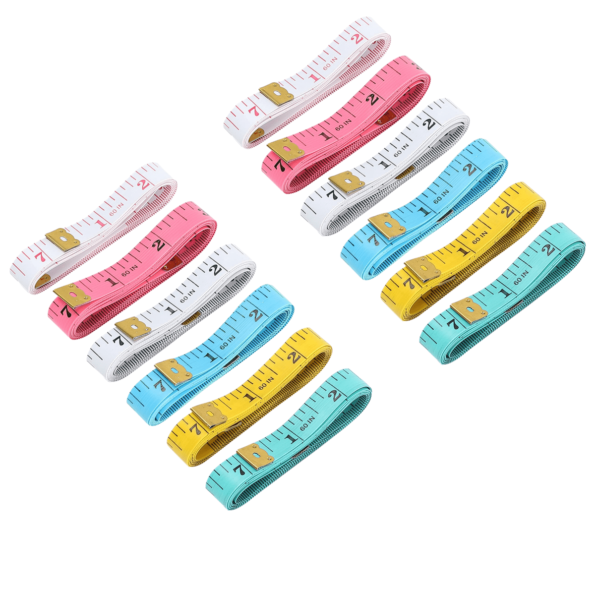MODANU 12 Pcs Tape Measures Measuring Tape Bulk for Body Sewing Tailor ...