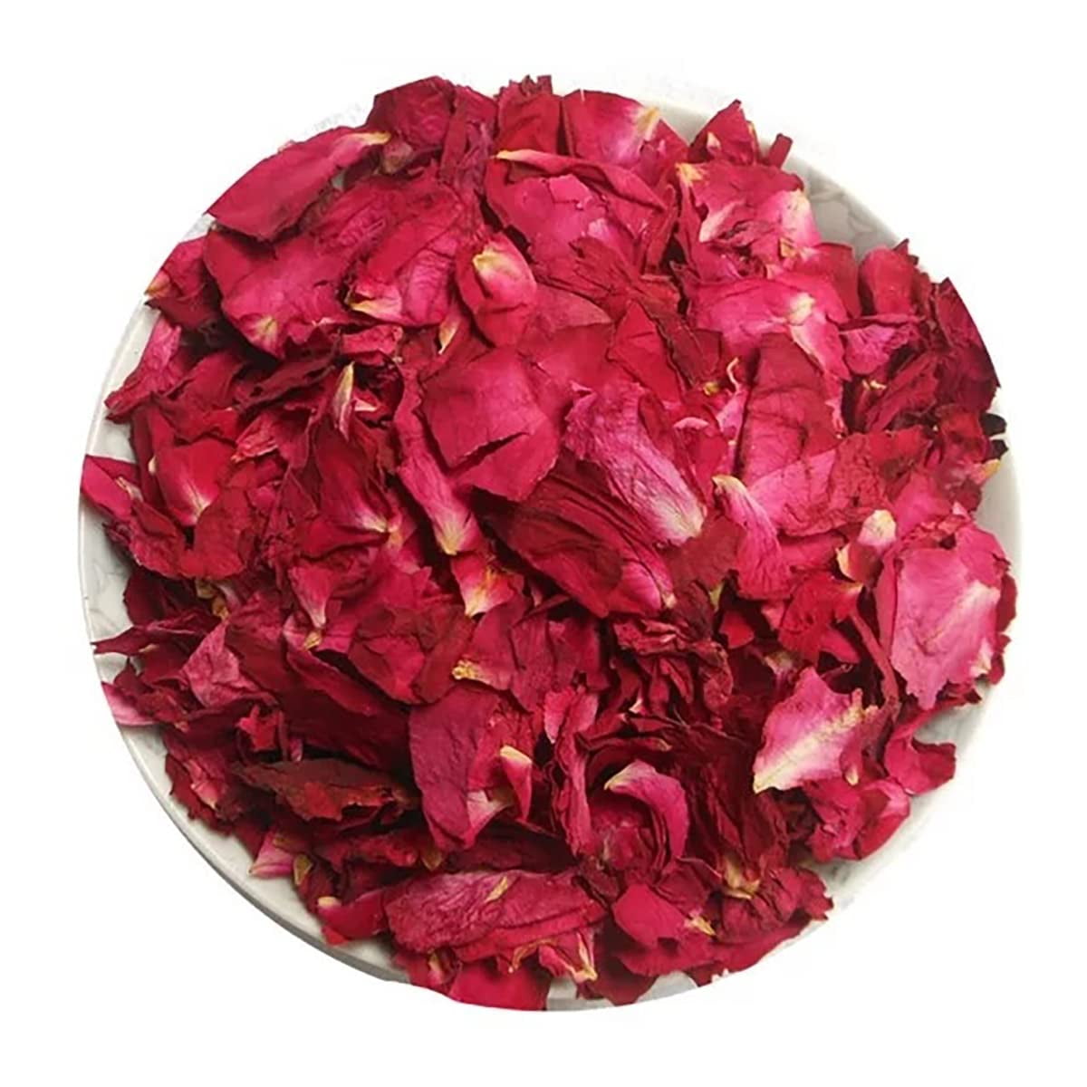 MODANU 150g Natural Dried Rose, Petals Real Flower Dry Red Rose Petal ...