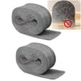 MODANU 2 Rolls Steel Wool for Mice Control 3in ×12 ft Steel Wool, Gap ...