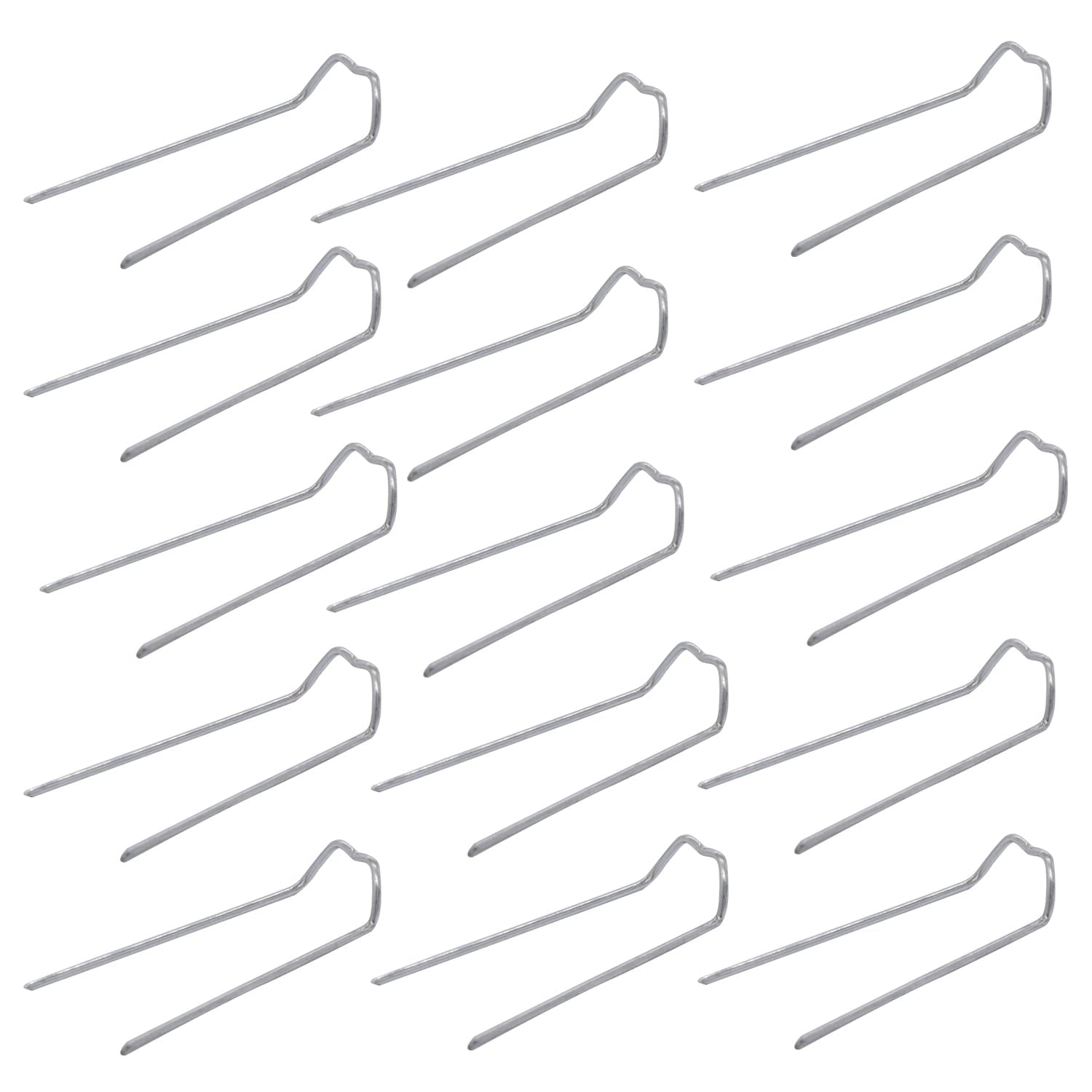 MODANU 200 Pcs Greening Pins, 1.7" Floral U-Pins Plant Pins Floral Fern ...