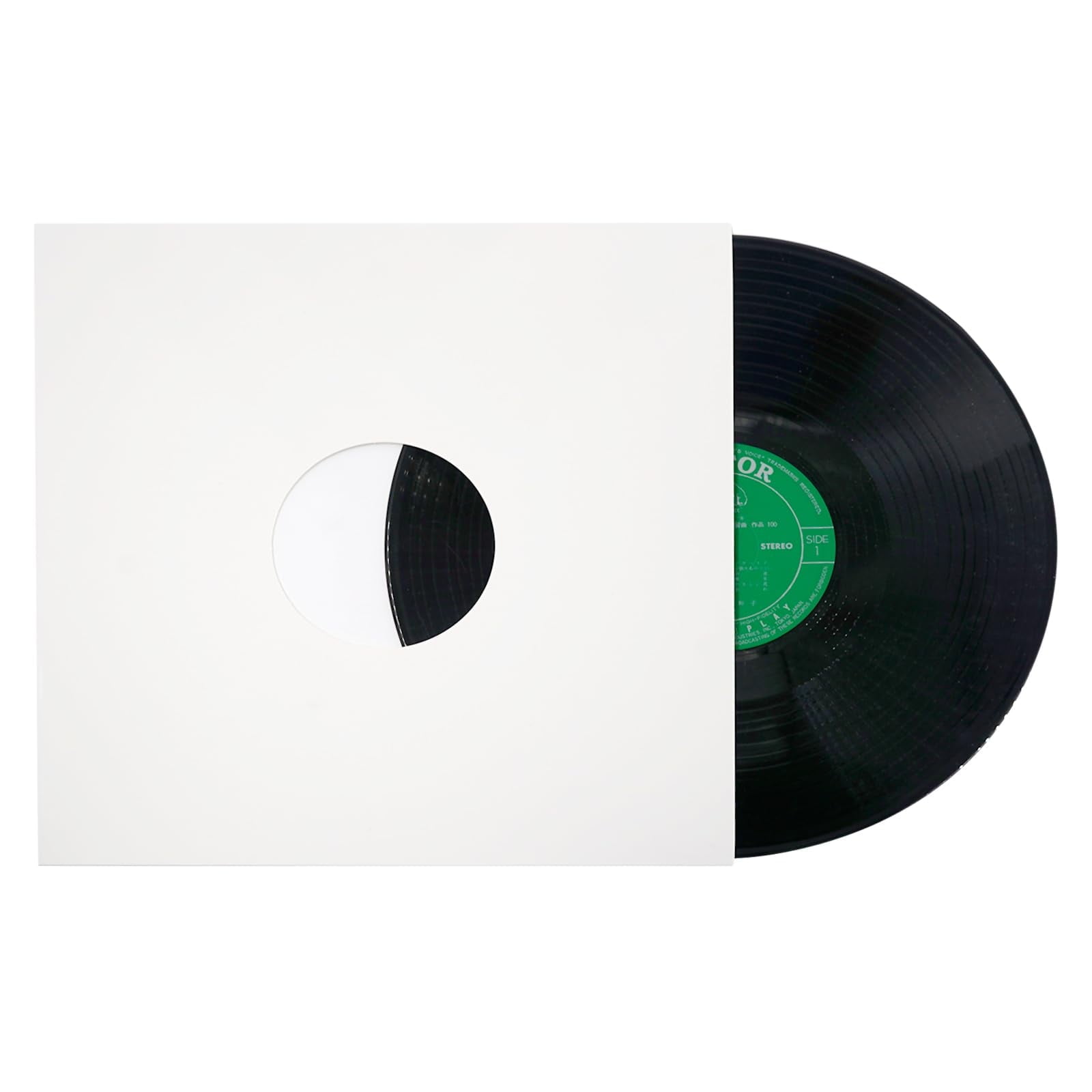 MODANU 20Pcs Vinyl Record Inner Sleeves 7" Vinyl Record Jackets Covers ...