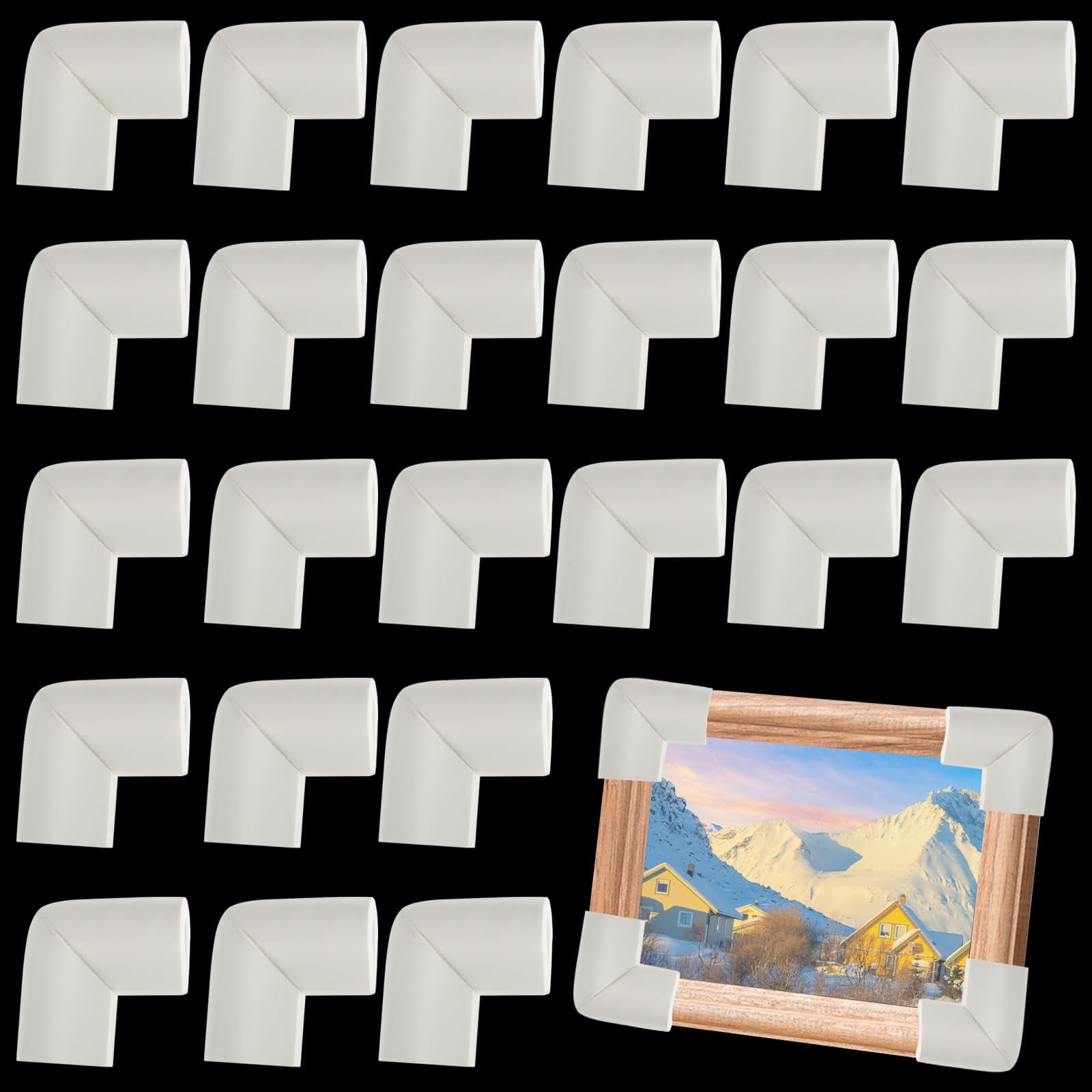 MODANU 24 Pcs Cushioning Foam Conner, Protection Corners, Shipping Foam ...