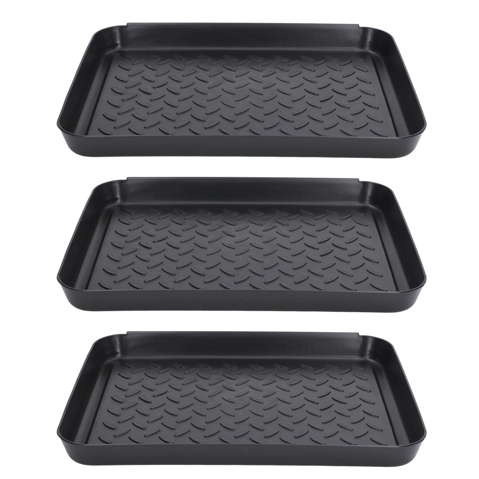 MODANU 3 Pcs Boot Tray for Entryway Indoor, Shoe Mat Tray, Waterproof ...