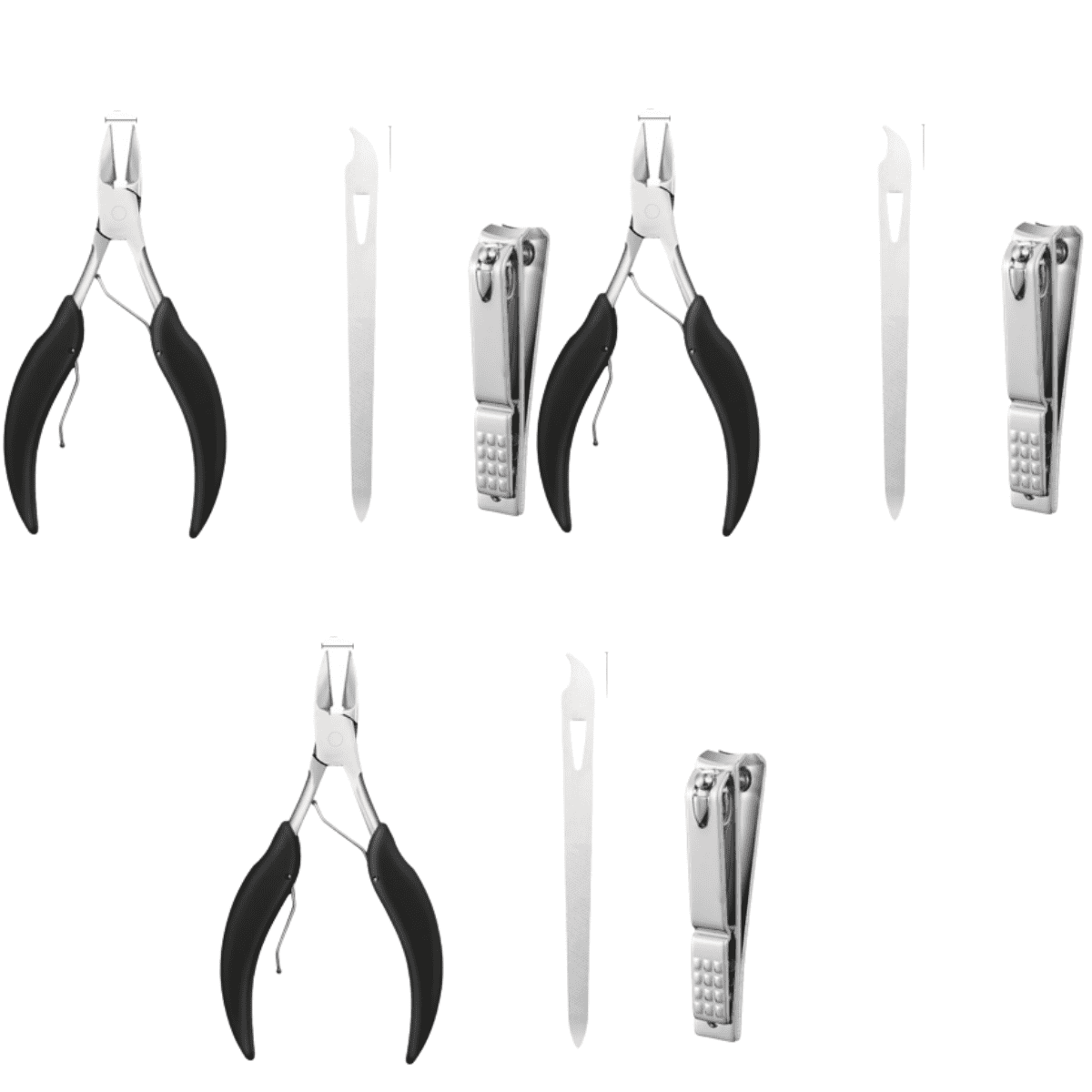 MODANU 3 Sets Podiatrist Toenail Clippers,Professional Thick & Ingrown ...