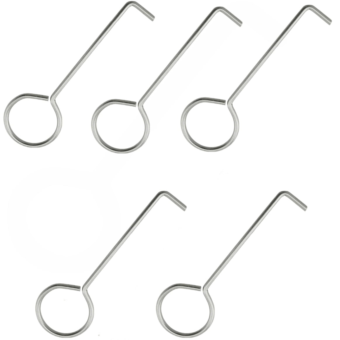 MODANU 5 Pcs Drain Key Lifting Hook Stainless Steel Tub Drain Removal ...