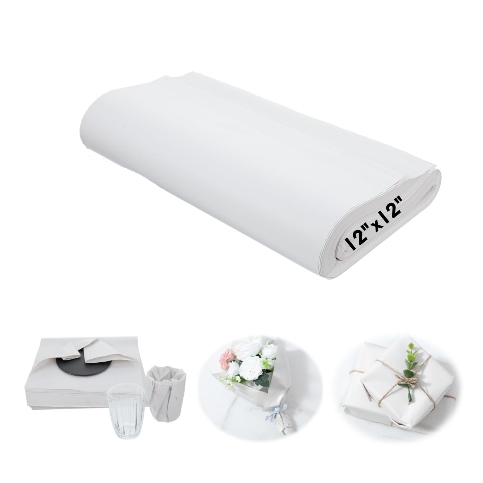 MODANU 50Pcs Packing Paper for Moving, 12 x 12inch Newsprint Paper for ...