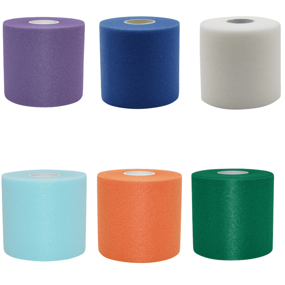 MODANU 6 Pack Foam Underwrap Athletic Foam Tape Sports Pre Wrap ...