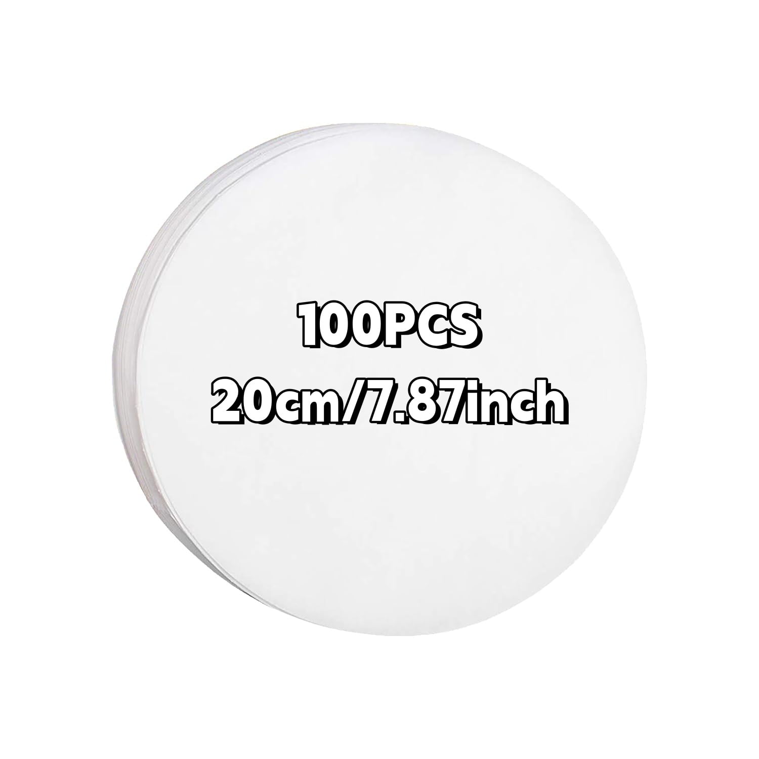 MODANU 8 inch Parchment Paper Rounds 100 Pcs Non Stick Parchment Paper ...