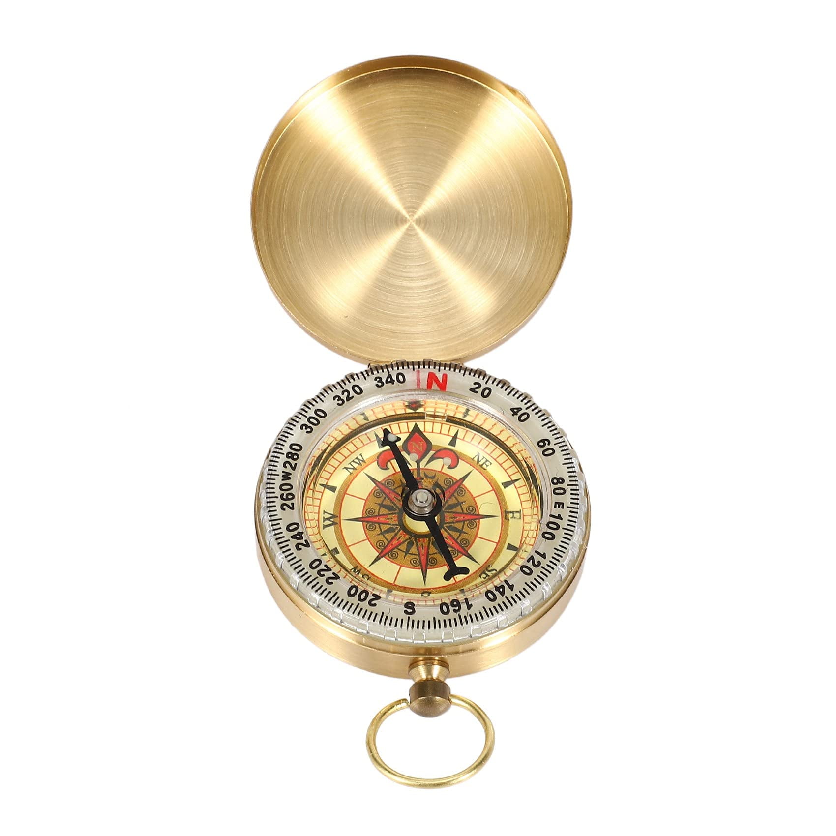 MODANU Compasses, Brass Sundial Compass, Gold Compass, Waterproof ...