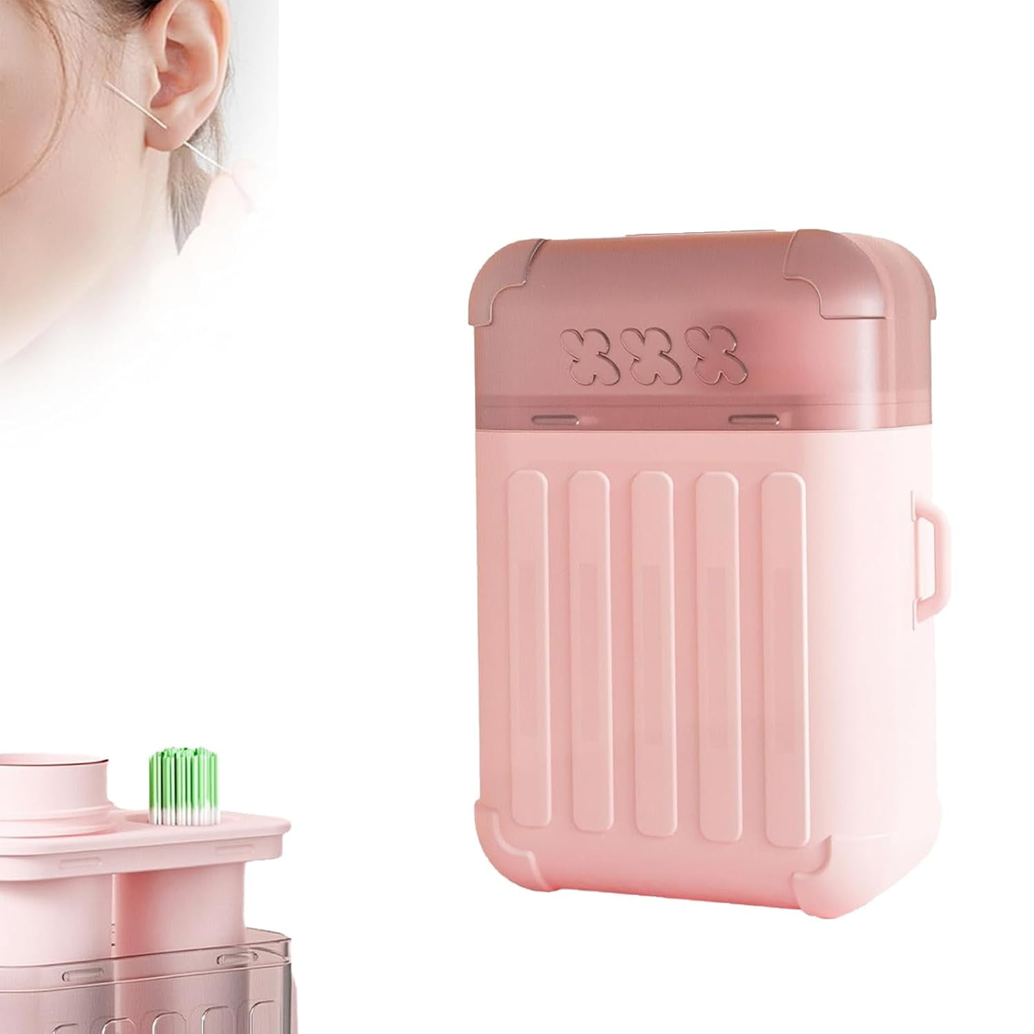 MODANU Ear Hole Cleaner, Earring Hole Cleaner, 240Pcs Ear Piercing ...