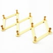 13" High Wooden Accordian Wall Hanger, Expandable Coat Rack, 10 Peg ...
