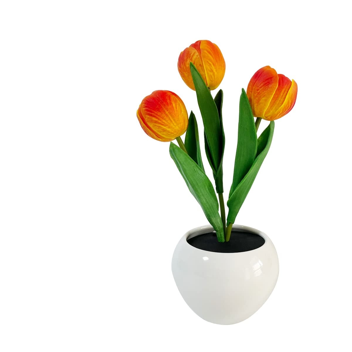 MODANU Table Lamp LED Tulip Lamp Artificial Flower Night Light Fake ...