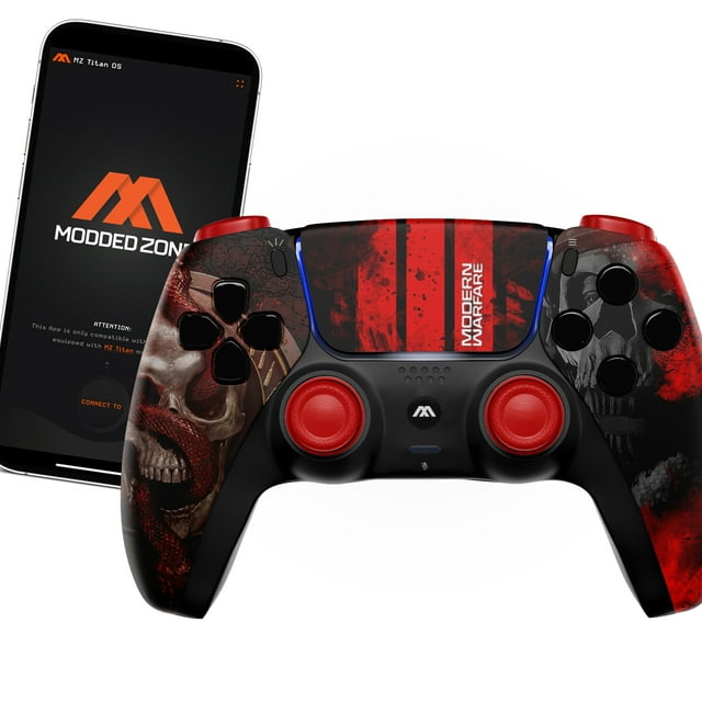 ModdedZone Smart FPS Pack Controller for PlayStation 5 - Battle Ready ...