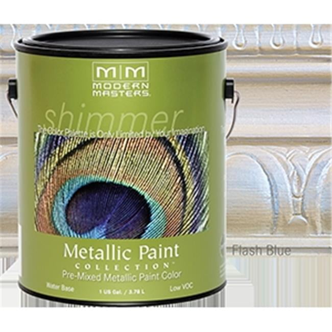 MODERN MASTERS ME657 1 Gal. Flash Blue Metallic Paint - Walmart.com