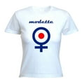 MODETTE T-SHIRT - Mod Target Mods The Jam Who Scooter Ladies Rude Girl ...
