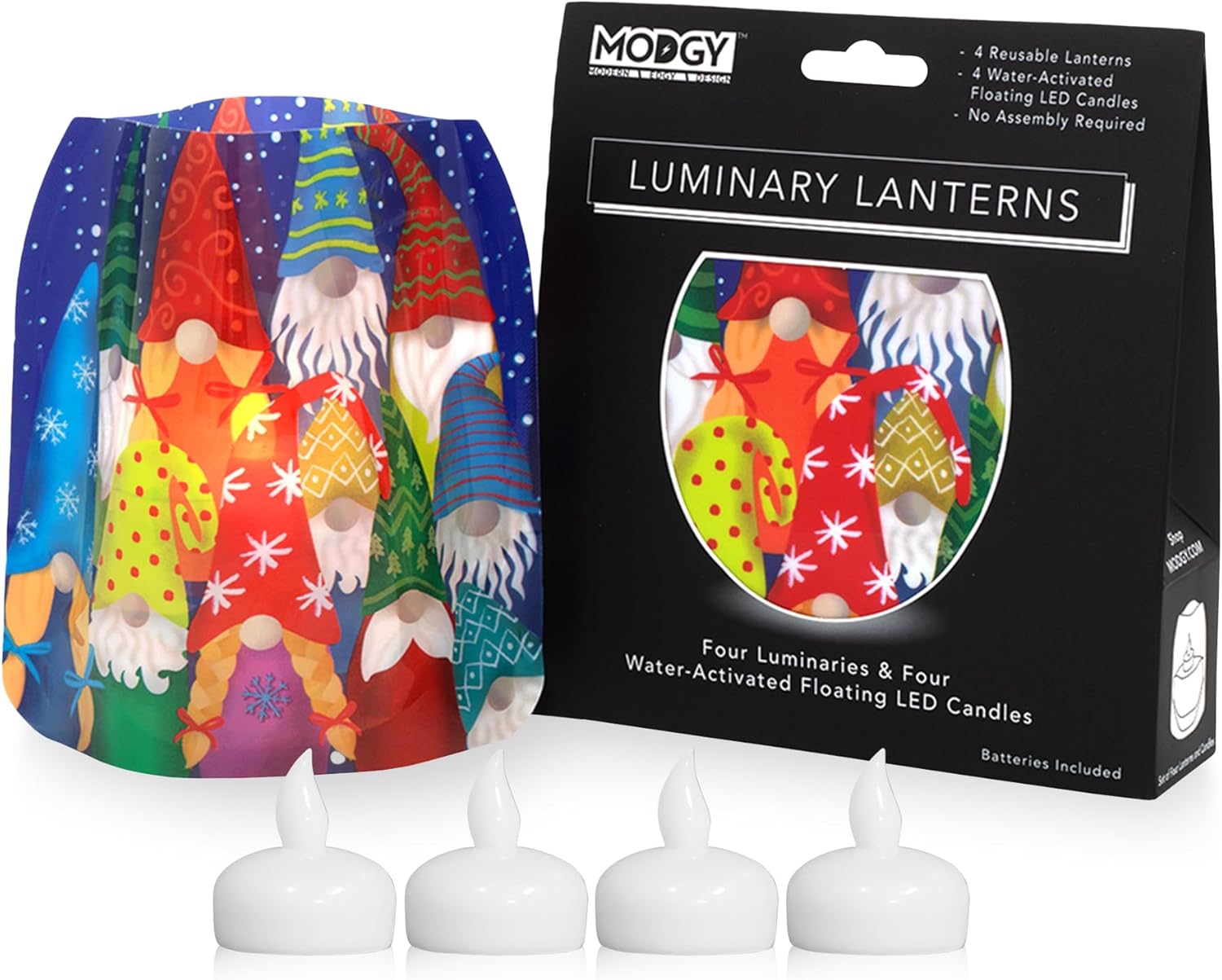 MODGY Luminary Lanterns Candle Holder Decorative Indoor Outdoor Decor ...