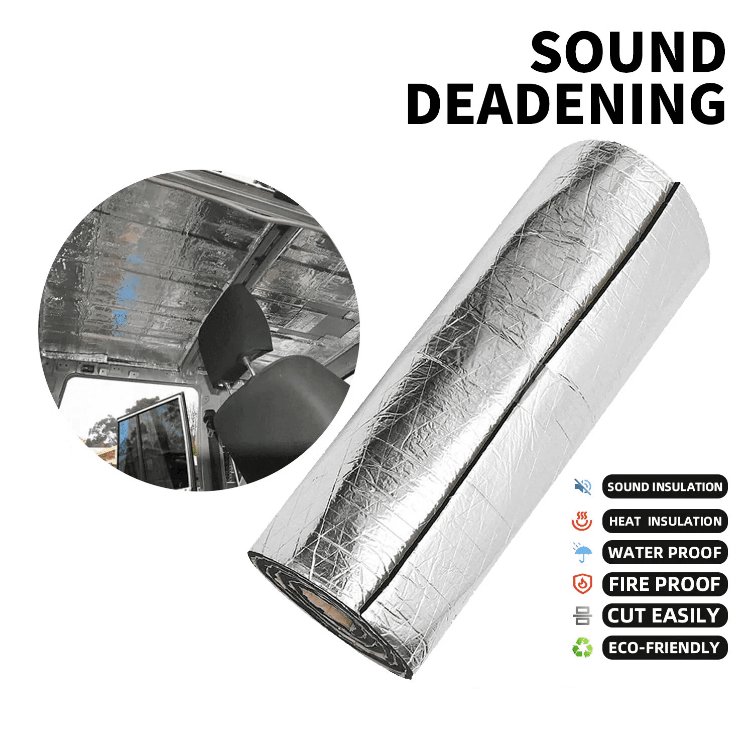 MODIGT 197mil 36.16 Sqft Car Sound Deadener Deadening Mat,Closed Cell ...