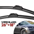 MODIGT Windshield Wiper Blades U/J Hook 26"+18" for 2016-2019 Chevrolet ...