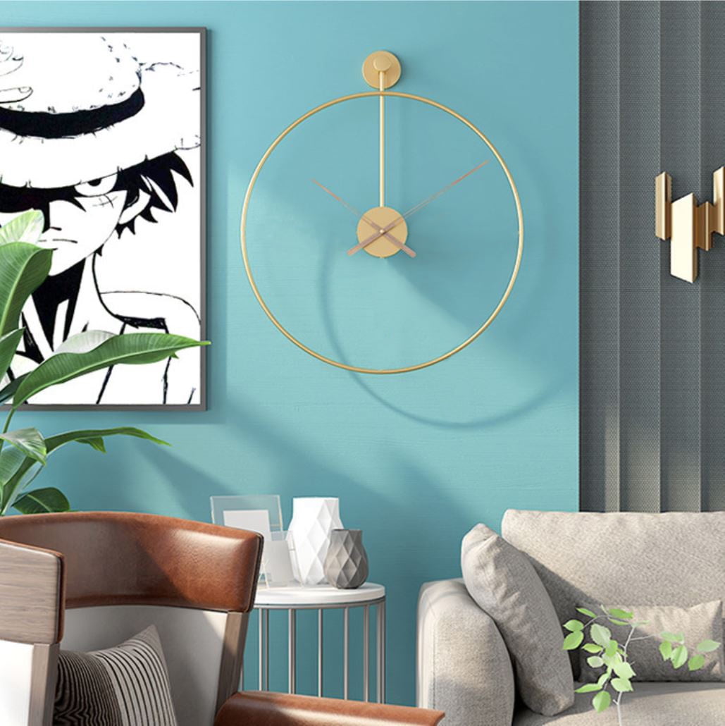 MODIRNATION 'The Ring' Oversized Modern Nordic Wall Clock, Minimalistic ...