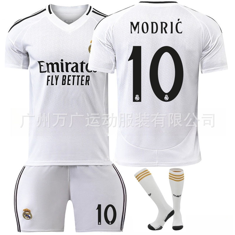 MODRIC Number 10 2025-2026 Youth Soccer Jerseys for Boys & Girls 6-17 ...