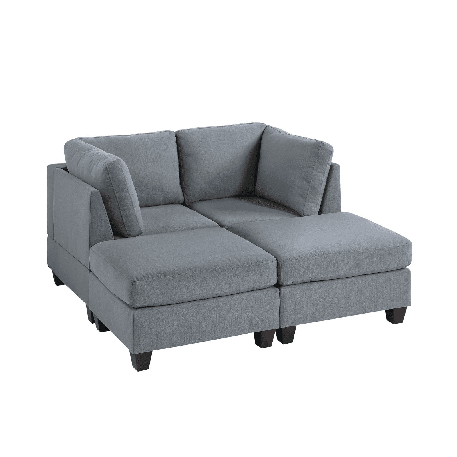 MODULAR SET - 4PC in Gray 00075 - Walmart.com