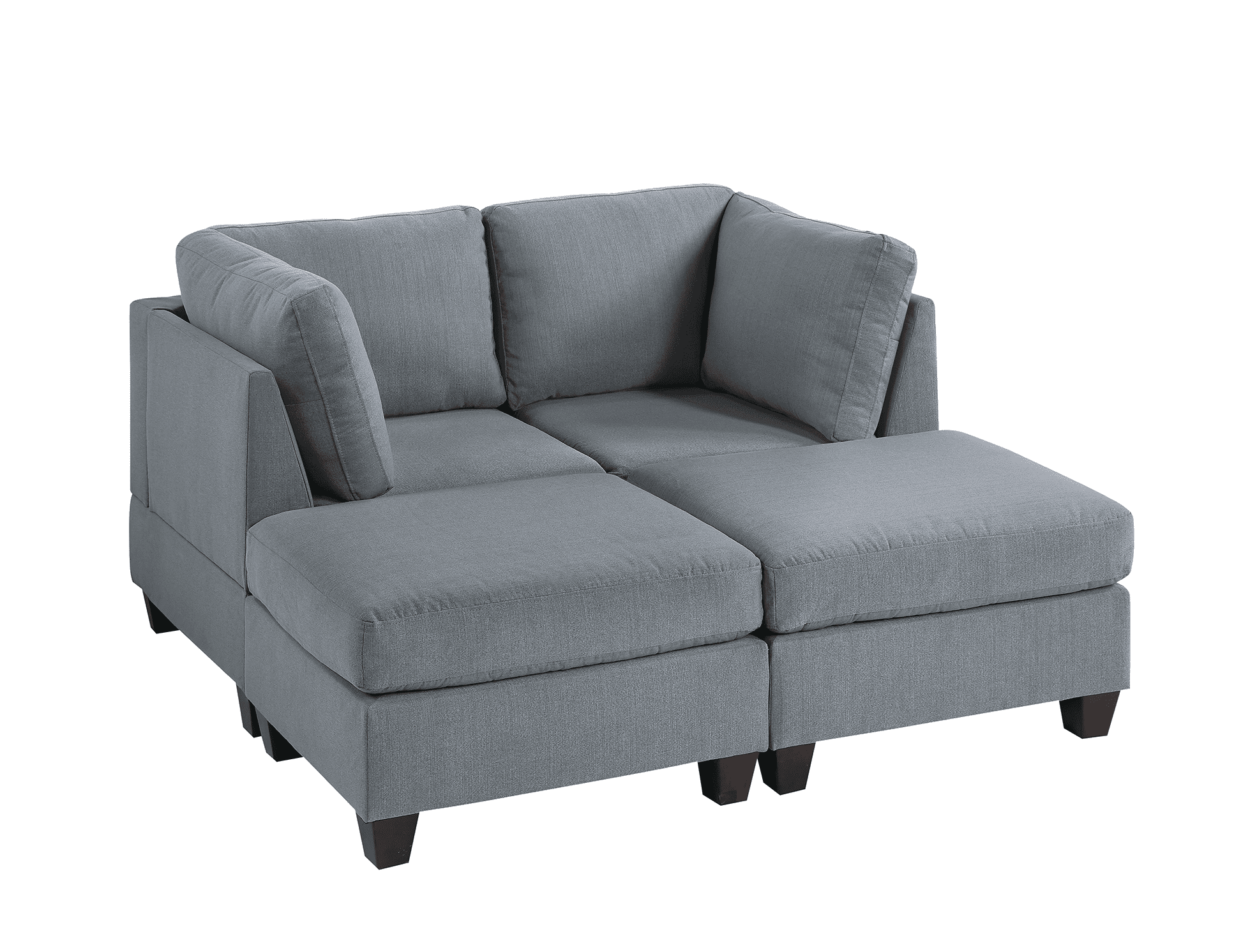 MODULAR SET - 4PC in Gray - Walmart.com