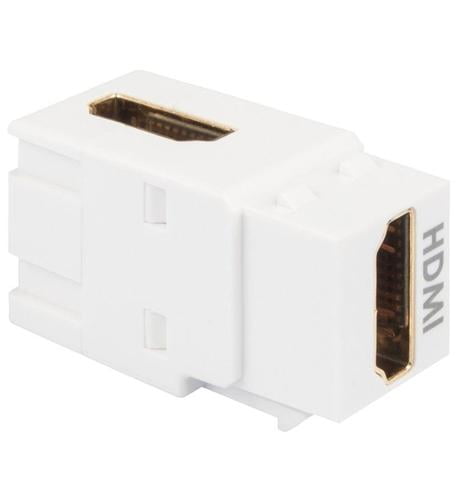 MODULE- 90 DEGREE HDMI- F-F- WHITE Jacks and Faceplates - Walmart.com