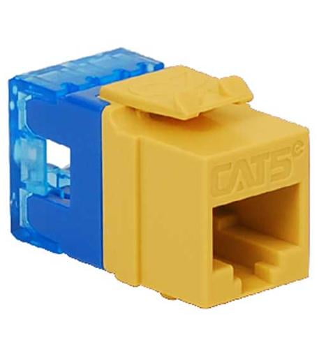 MODULE- CAT 5e- HD- YELLOW Jacks and Faceplates - Walmart.com