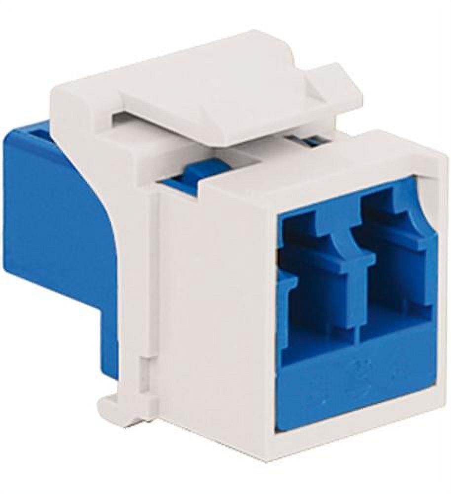 MODULE FIBER OPTIC- LC- DUPLEX- WHITE Jacks and Faceplates - Walmart.com