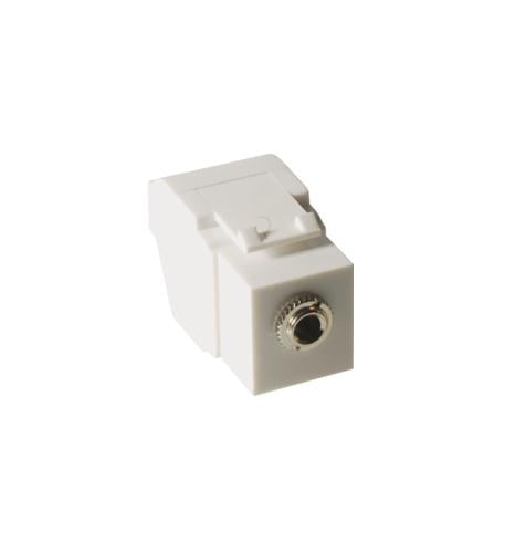 MODULE- STEREO AUDIO- 3.5 MM- WHITE Jacks and Faceplates - Walmart.com