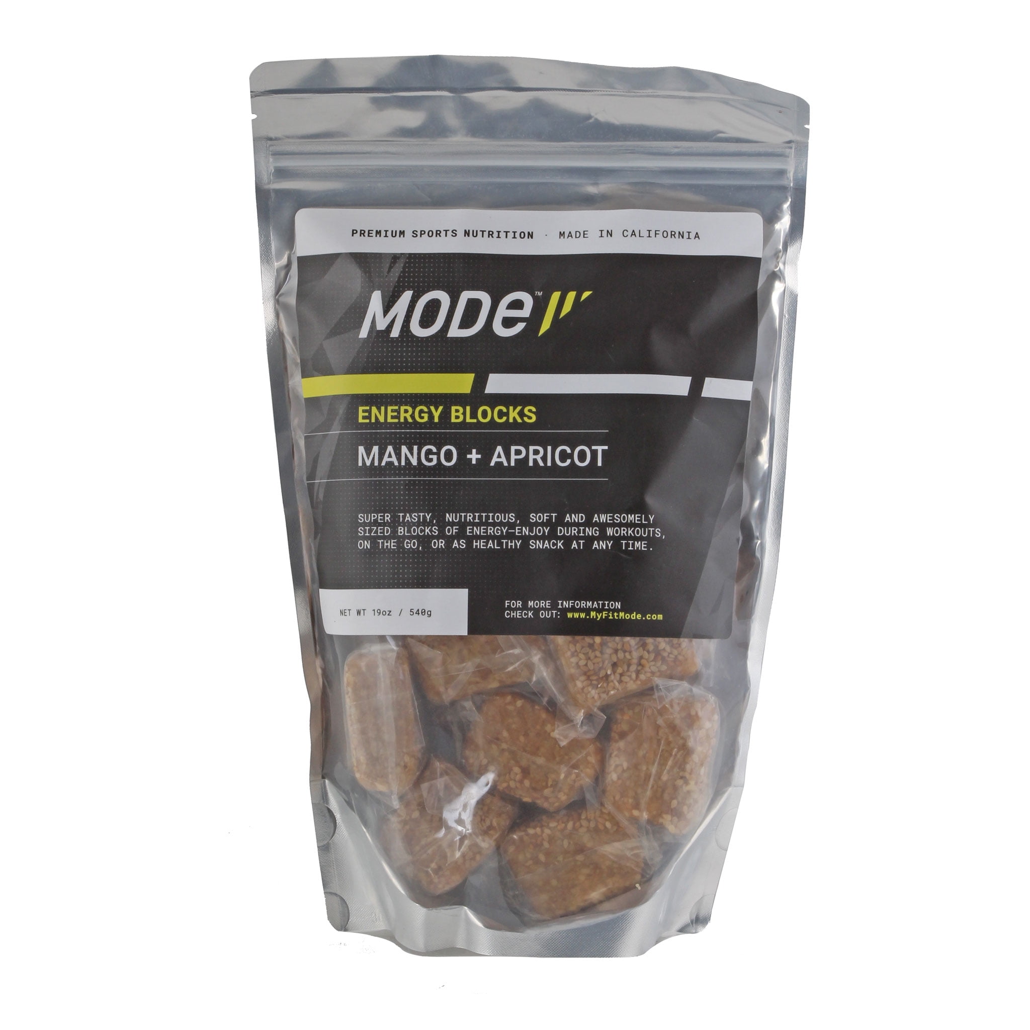 MODe Energy Blocks 12-Pack of 45g Bars - Mango + Apricot - Walmart.com